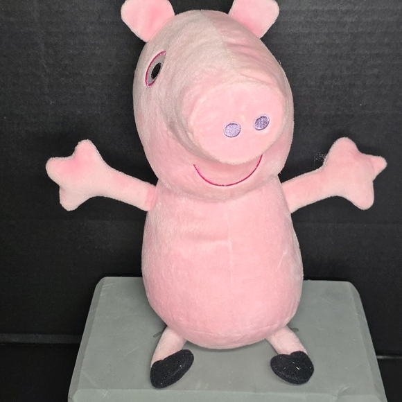 Peppa Pig | Toys | Vintage 203 Talking Peppa Pig Hug Oink Plush Stuffed ...